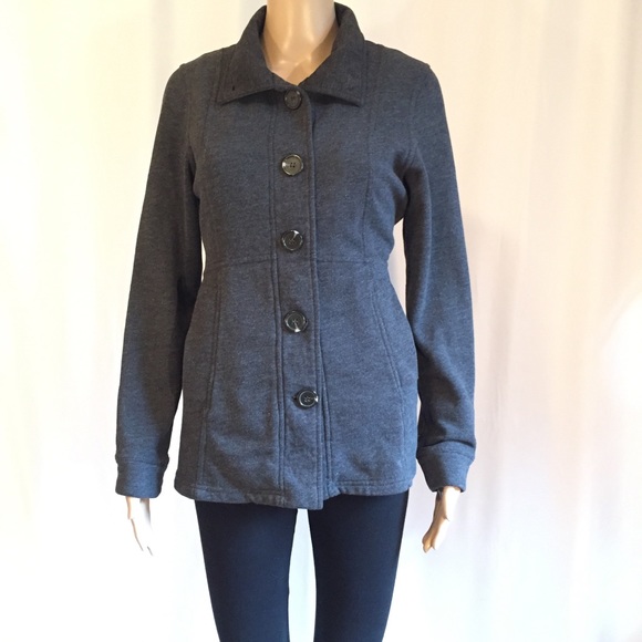 Prana | Jackets & Coats | Prana Gray Button Up Jacket | Poshmark